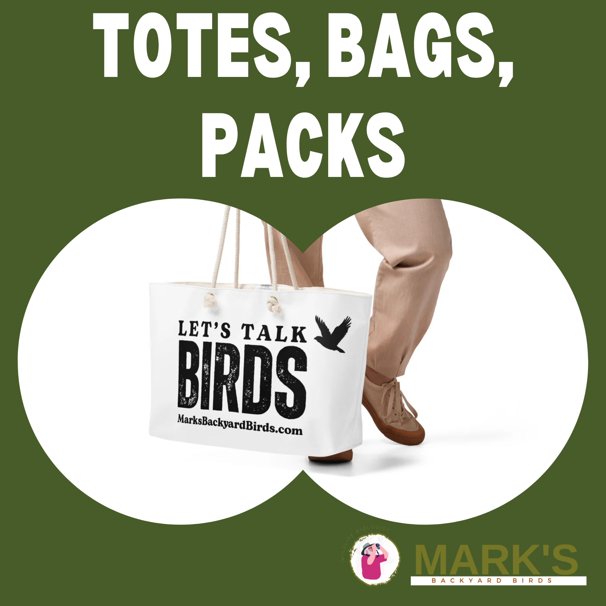 Bags, Totes, Packs – Backyard Bird Center