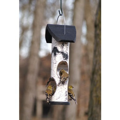 Woodlink® WL25354 Vari-Craft Birch Finch Feeder – Backyard Bird Center
